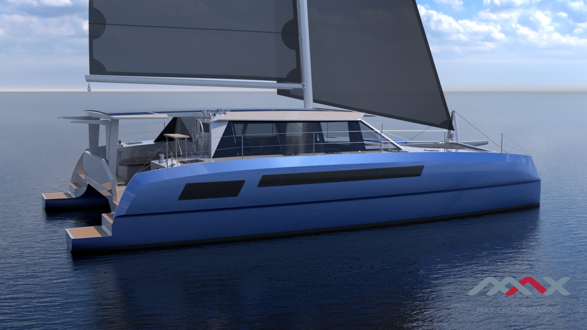 Max 48SC Sailing Catamaran – Max Cruise Marine