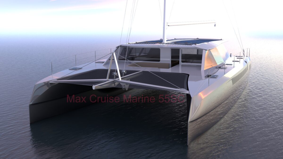 Max 55SC Sailing Catamaran - Max Cruise Marine